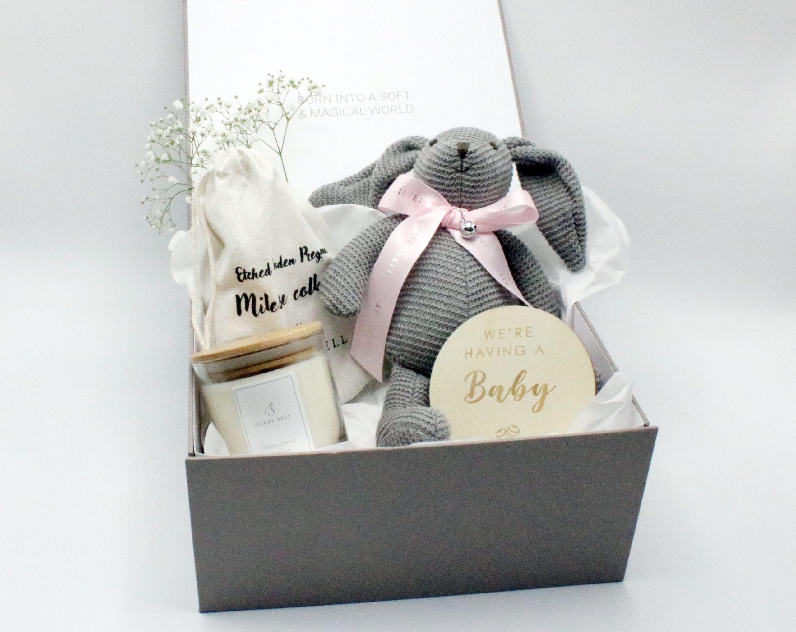 MOMMY TO BE - silver bell